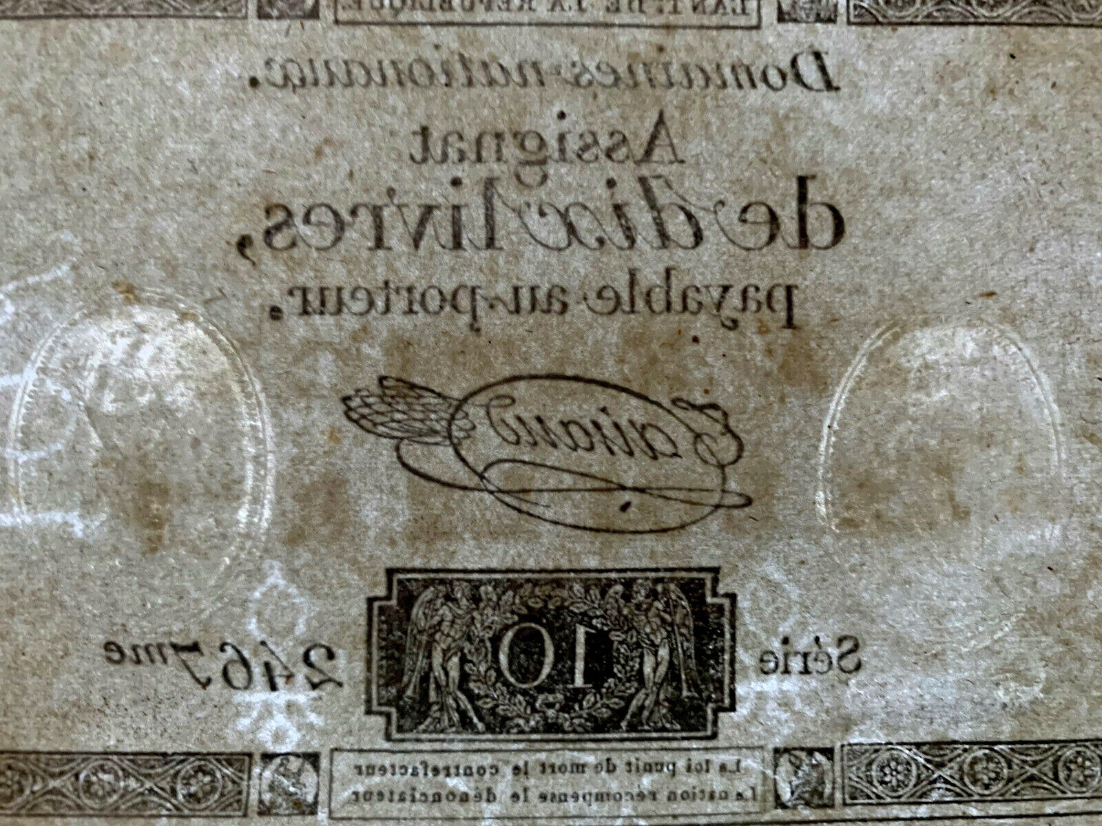 FRENCH REVOLUTION MONEY 1792 | eBay