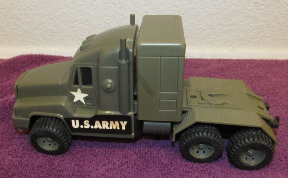 Vintage Boley Military Semi Truck and Tractor Trailer 1:32 Scale Toy | eBay