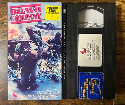 VHS: Bravo Company: Terrence Knox: New World Video | eBay