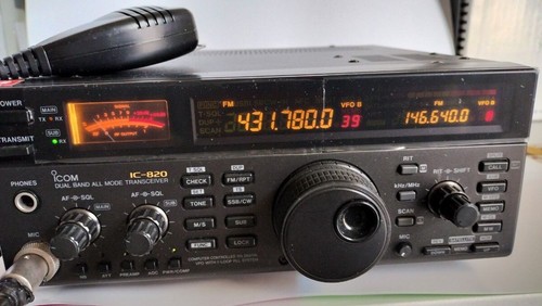 ICOM IC-820D 144MHz/430MHz Transceiver Ham Radio Working Confirmed | eBay
