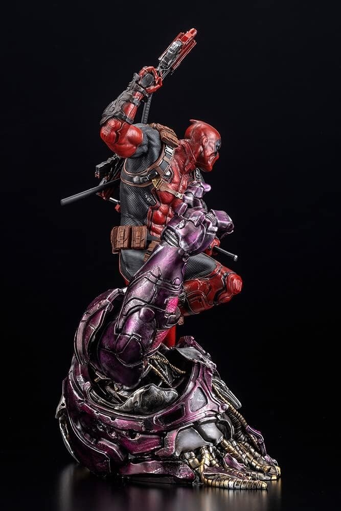 MARVEL UNIVERSE Deadpool Figure FINE ART STATUE Signature Series From ...