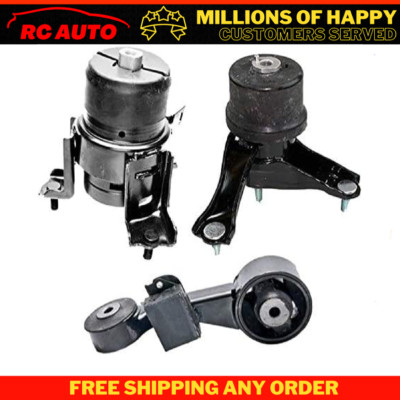 Fits 2010-2011 Toyota Camry 2.5L Motor & Trans Mount Set 3PCS : A62009 ...