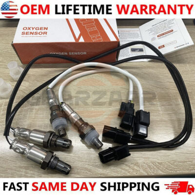 4pcs Upstream+Downstream O2 Oxygen Sensor For 2011-2013 Honda Odyssey ...
