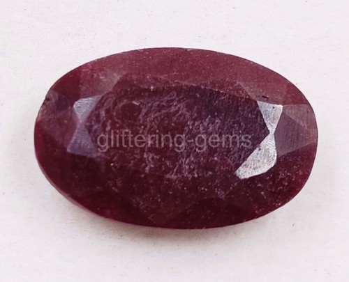 IGL Certified Natural 20.35 Ct Red Ruby Oval Cut Africa Loose Gemstone 5JSN | eBay