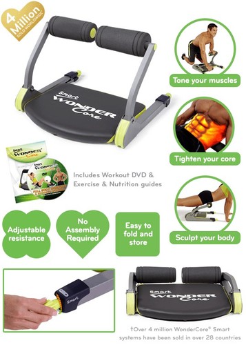 WonderCore Smart Core Ab Workout and Fitness | eBay UK