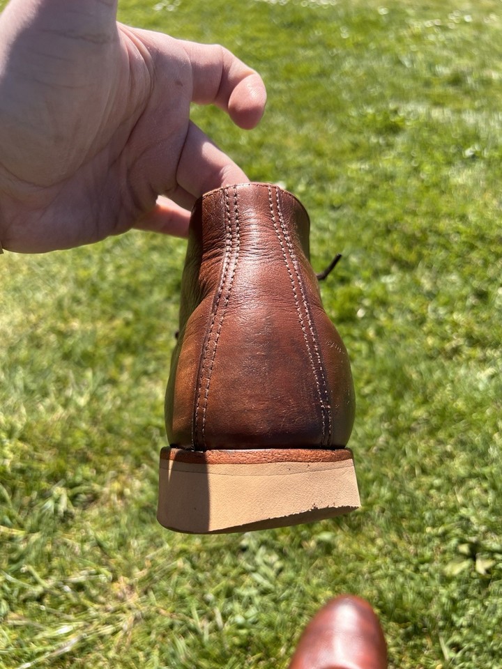 Red Wing 595 Traction Tread Chukka Soft Toe Boots Men's 12EE | eBay