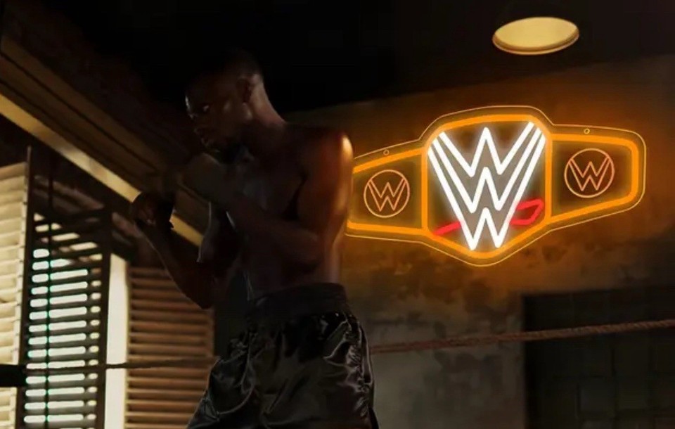 Wrestling federation Neon Sign for Gym Garage Decor Led Man Cave Gas ...