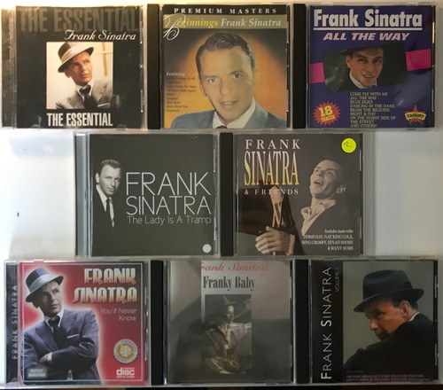 Frank Sinatra BULK CD (8x DISCS) lot bundle The lady and the tramp ...