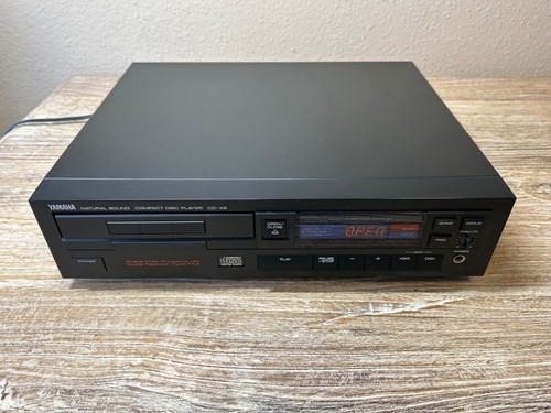 YAMAHA CD-X2 Vintage CD player - parts or repair - Powers on RARE free shipping | eBay