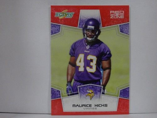 2008 Score Red Zone /100 Maurice Hicks #170 | eBay