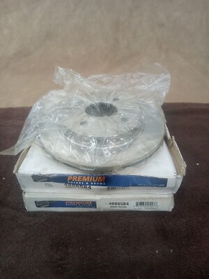 (2) NAPA Premium Brake Rotors 4886584 | eBay