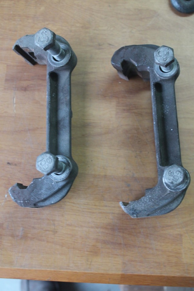 1988-1996 Corvette C4 Front J55 Brake Calipers Brackets, L&R, Left ...