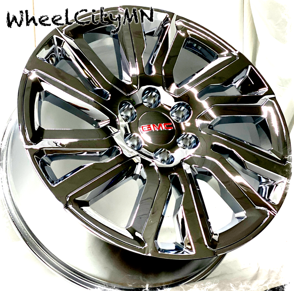 22" Chrome OE 5901 Replica 84253949 Rims fits 2022 GMC Sierra Yukon ...