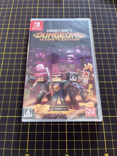 Minecraft Dungeons Ultimate Edition Nintendo Switch Japan Import BRAND ...