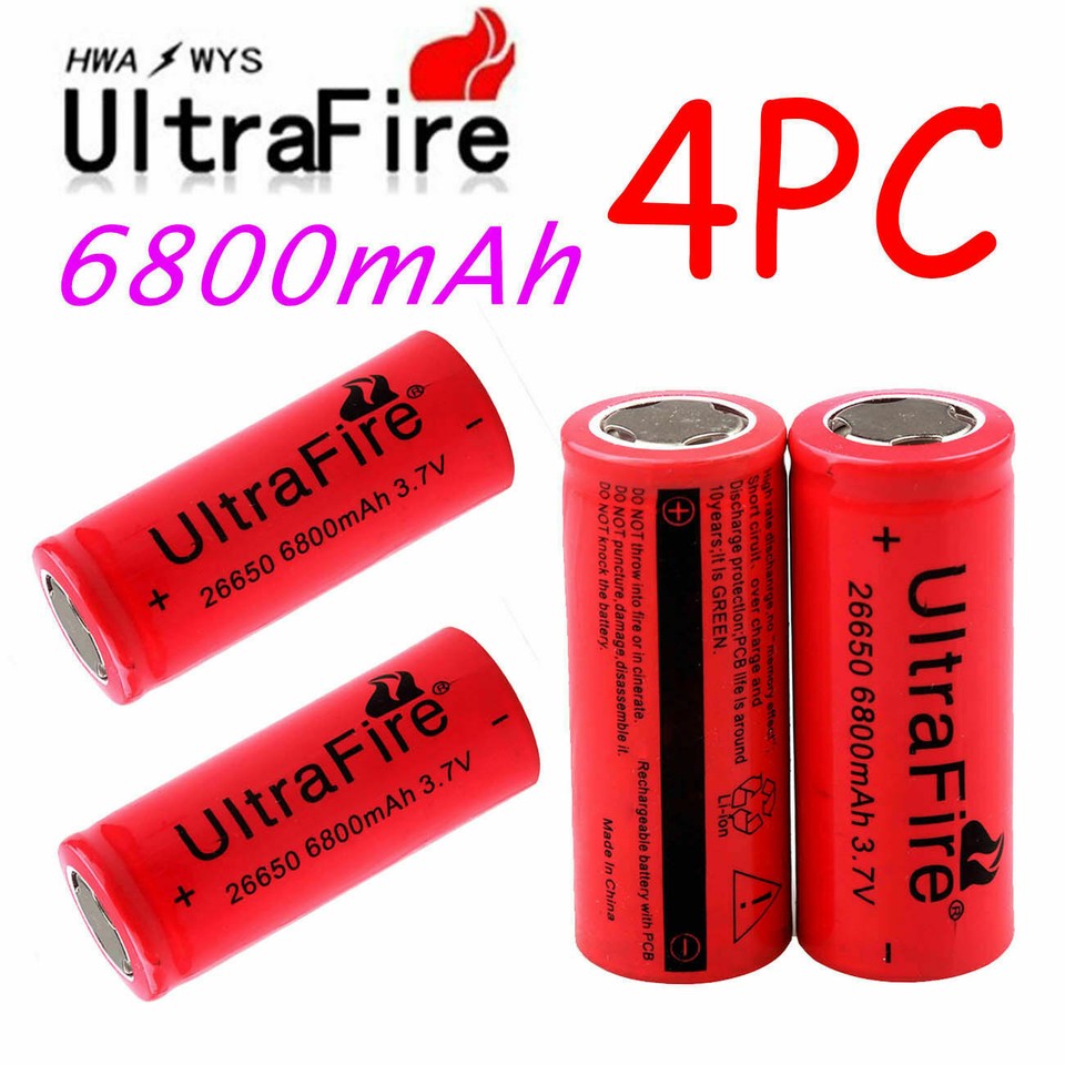 UltraFire 26650 Battery | eBay
