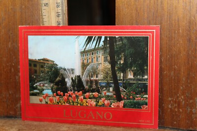 Vintage Postcard Free US Shipping Lugano Switzerland | eBay