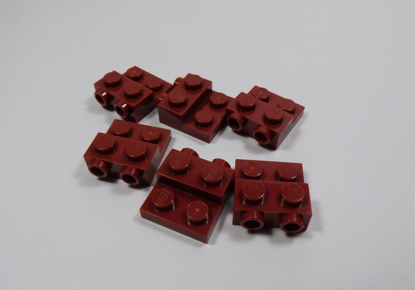 LEGO 6 Dark Red 2x2 Plates w/ Studs on End N1 | eBay