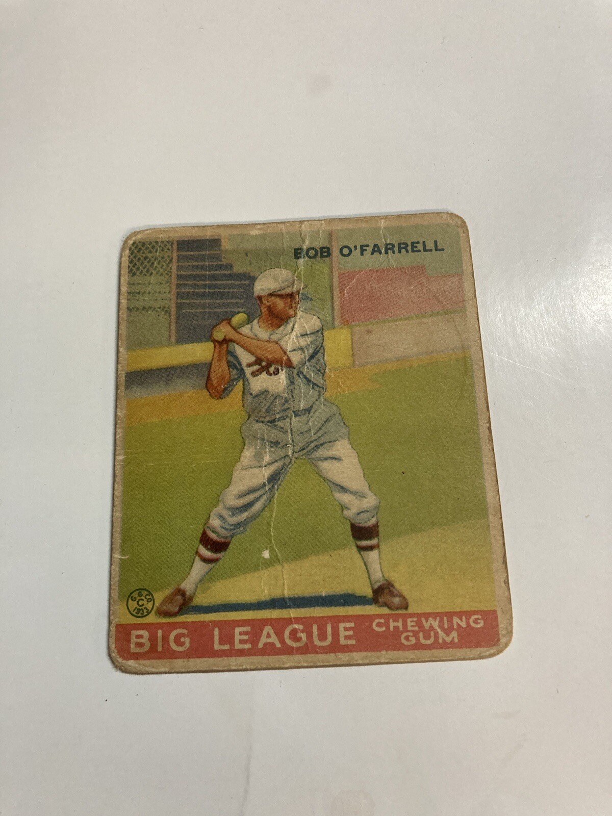 1933 goudey Bob O’Farrell St Louis cardinals #34 g-vg Low Grade | eBay
