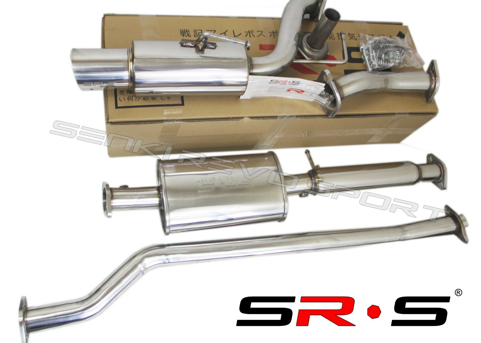 SRS CATBACK EXHAUST FOR MITSUBISHI LANCER 08- 11 DE ES GTS 2.4L 2.0L ...
