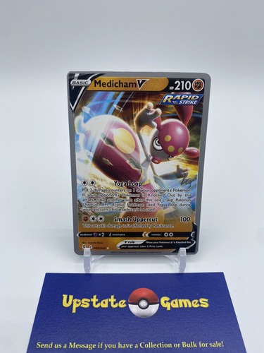 Pokemon 2022 World Championships CHERYL DECK Medicham V 083/203 - Near ...