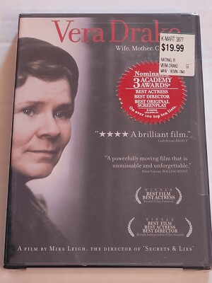Vera Drake (DVD, 2005) BRAND NEW, Imelda Staunton, Phil Davis, Heather ...