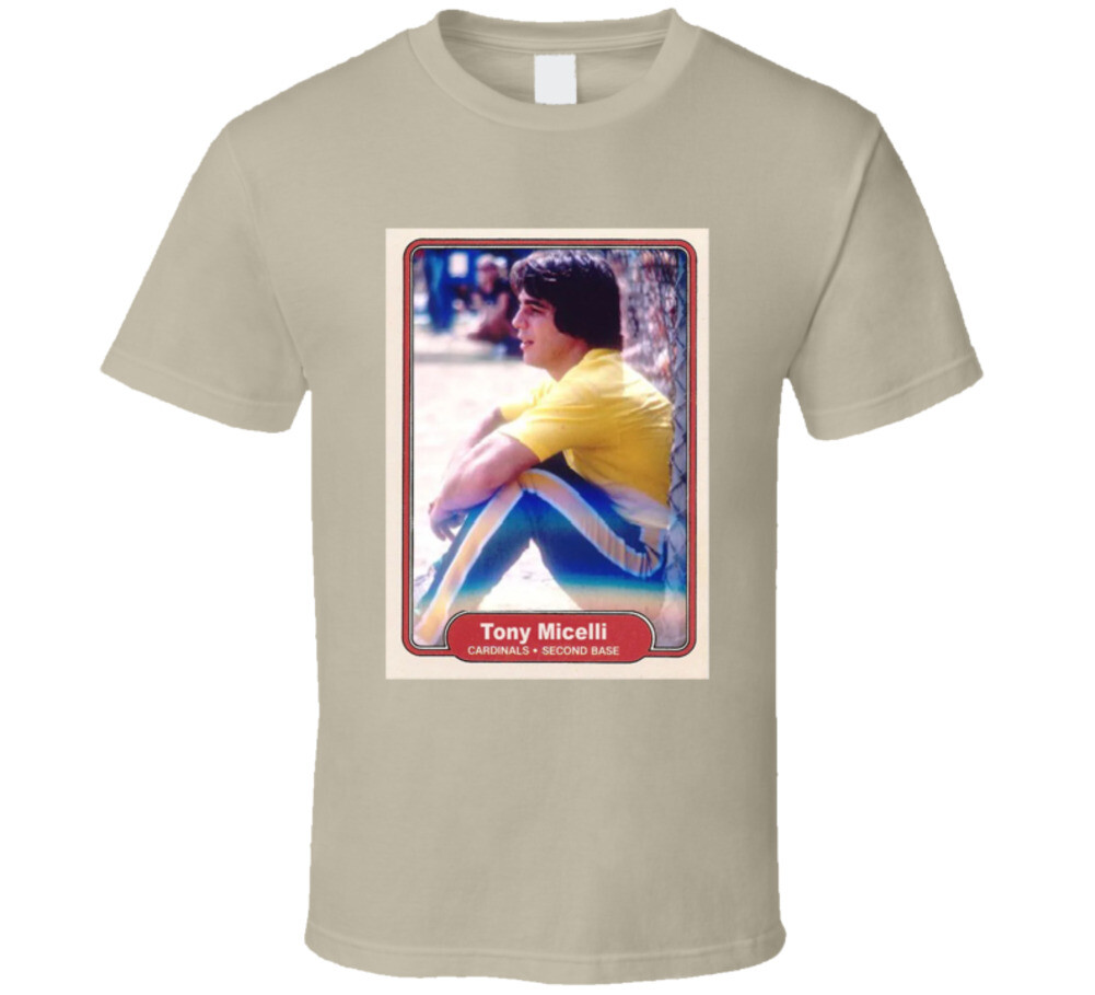 Tony Micelli Who's The Boss Baseball Playing Card T Shirt | eBay