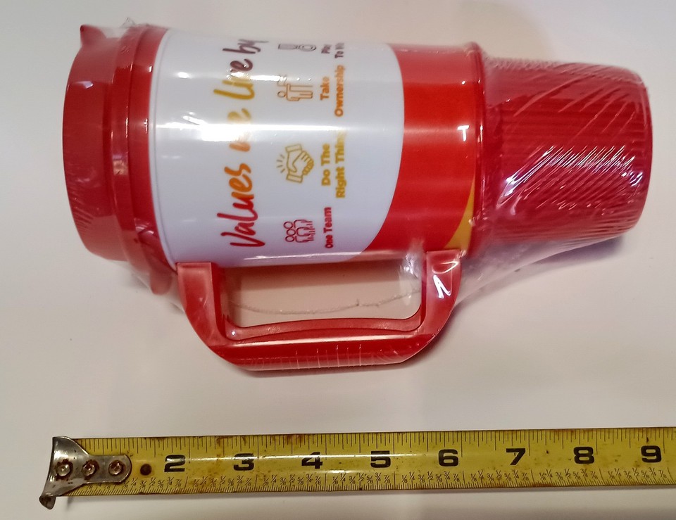 New Factory Sealed Red Gas Station Circle K Employee Plastic Tumbler ...