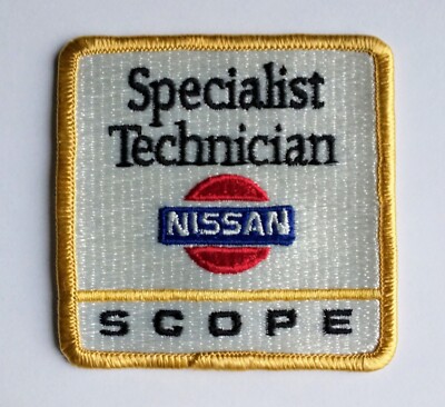 Nissan Technician Scope Mechanic Patch 1980/90s Vintage 300ZX 240SX ...