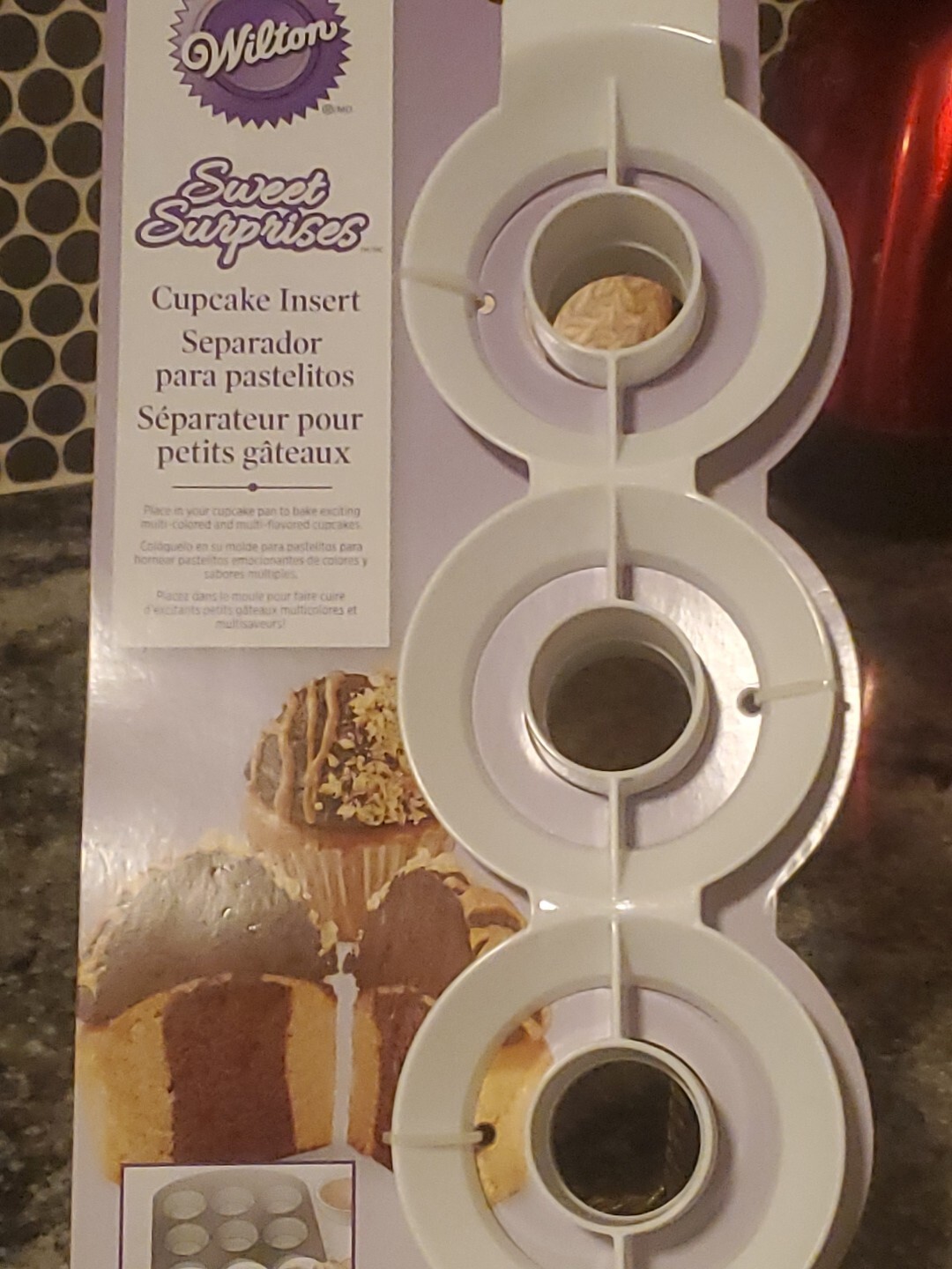 Wilton Two Tone Cupcake Insert #2105-0169 New | eBay