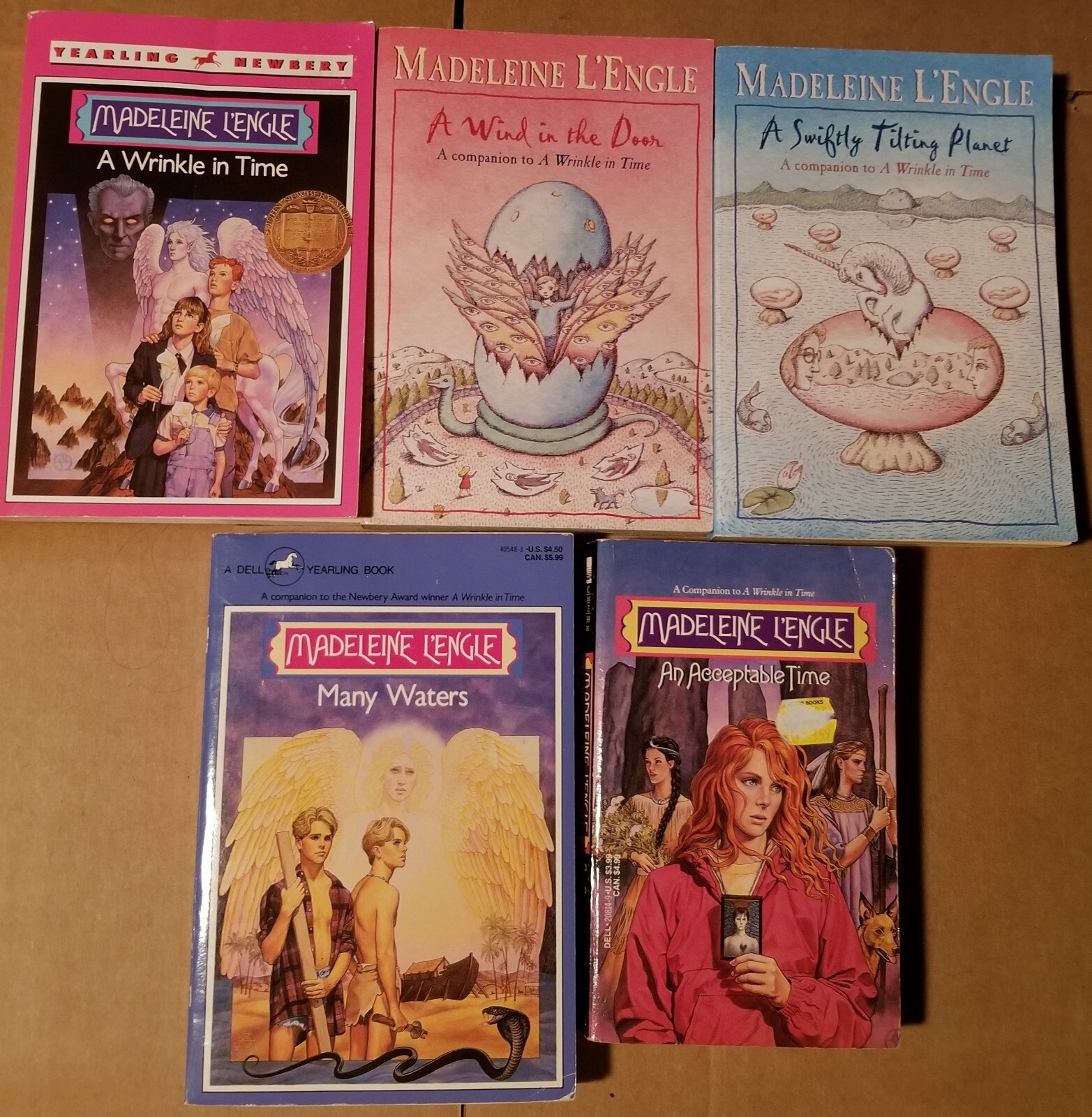 Madeleine L'Engle Complete Time Quintet Lot 1-5 | eBay