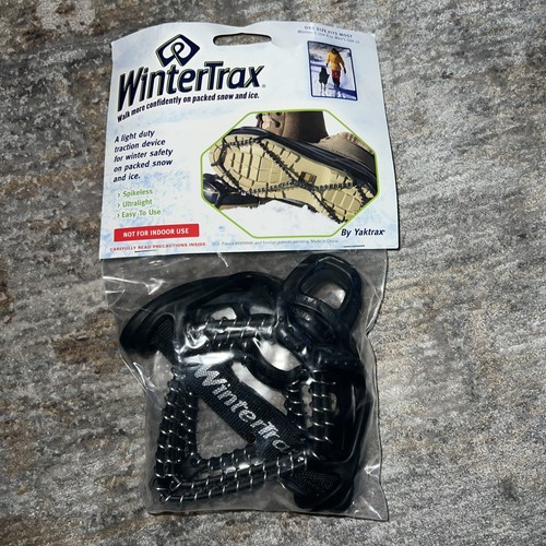 Wintertrax Light Duty Traction Device Snow Ice Spikeless One Size Fits ...
