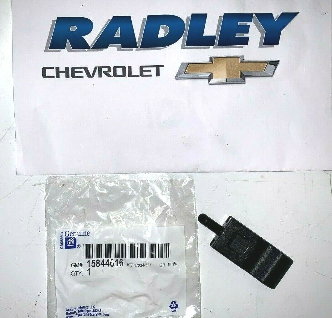 NEW OEM GM CHEVROLET SILVERADO AVALANCHE Door Lock Knob BLACK 15844616 ...