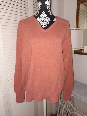 THANE Vintage mens L 100% Cashmere Sweater Parker Wright Mens Shop ...