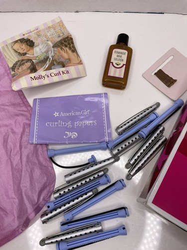 American Girl Molly's Curl Kit-Retired Permanent Wave Curl kit | eBay