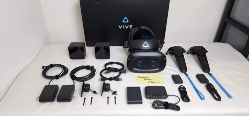 HTC Vive Cosmos Elite VR Headset Kit Full Set Complete System Virtual ...