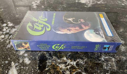CUJO (1983) VHS Republic Stephen King Horror Rabid Giant Dog FACTORY ...
