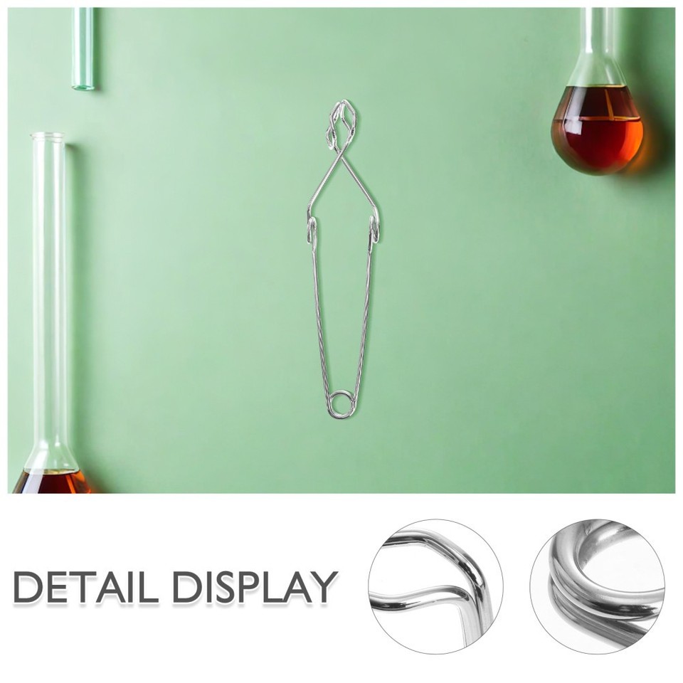 6pcs Heavy Duty Metal Test Tube Stand Clamp Lab Test Tube Rack Holder ...