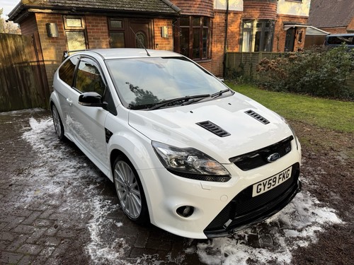 2009 Ford Focus RS Mk2 Frozen White 61,000 miles FSH Lux Pack 1 ...