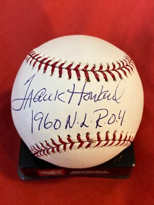 FRANK HOWARD AUTOGRAPHED SIGNED MAJOR LEAGUE BASEBALL OML "1960 NL ROY ...
