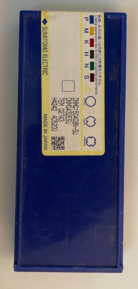 Sumitomo Electric DNMG150408N-SU Carbide Inserts (10 Inserts Pack) | eBay