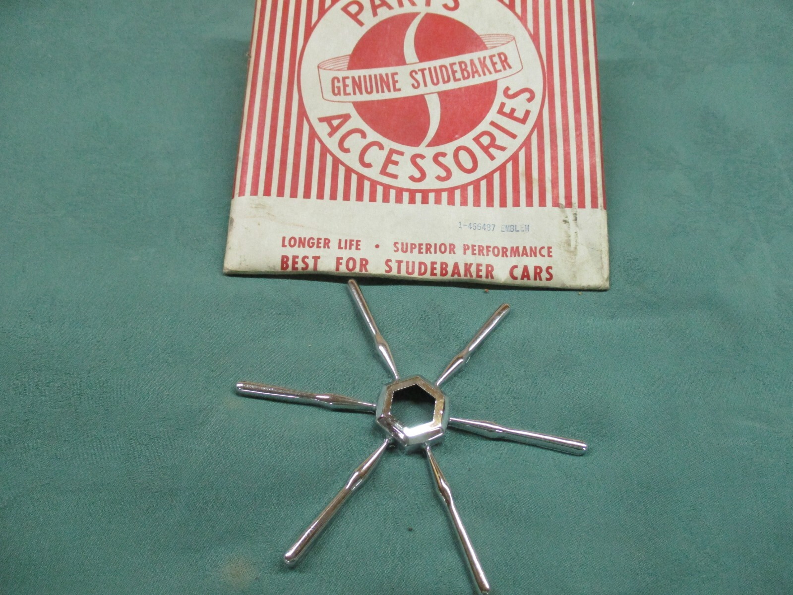1956 Packard Clipper Grille Emblem 466487 NOS | eBay