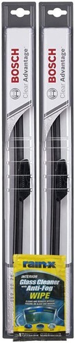 BOSCH BEAM Wiper Blades 20" + 20" Set of 2 "Clear Advantage" Front Left ...