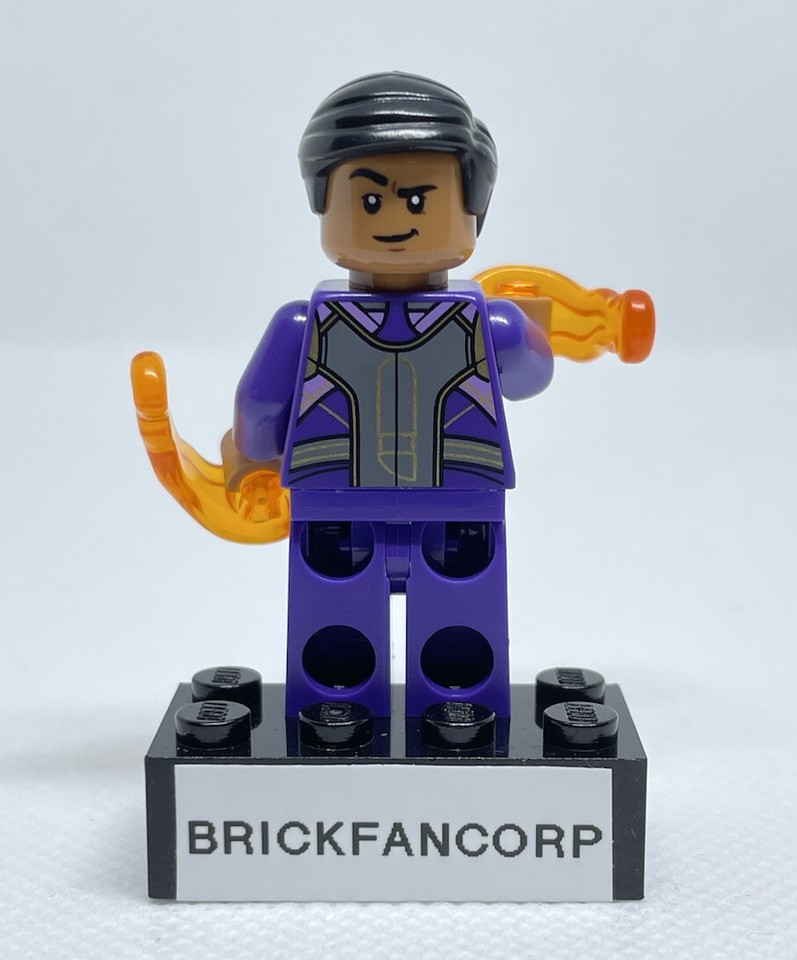 LEGO Marvel Super Heroes Eternals Kingo Minifigure with Weapon (sh763 ...