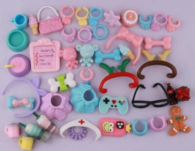 LPS Accessories Random 25pcs for lps Pets Toy Collar Clothes Bow Scarf ...