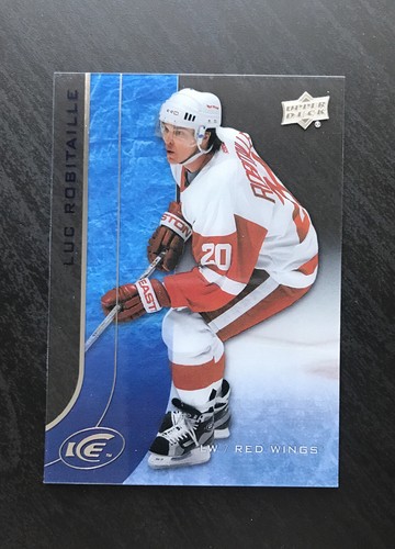 2015-16 Upper Deck UD Ice #93 Luc Robitaille Detroit Red Wings | eBay