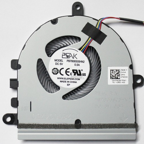 Fan CPU Fan Version 2 for Dell Inspiron 15 5570 5575 3583 3584 P75F ...