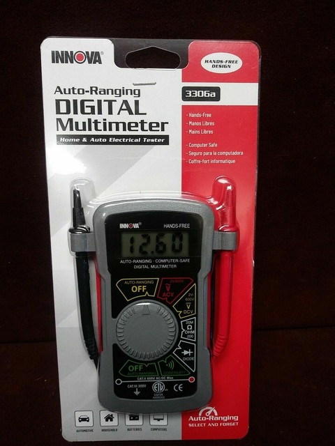 Innova Digital Multimeter With Leads 3306 for sale online | eBay