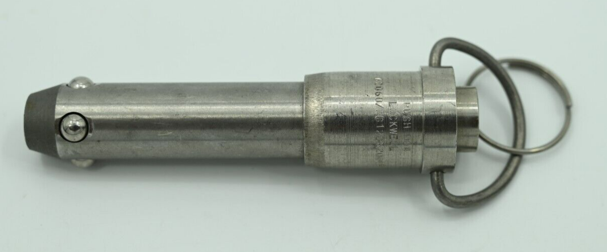 LOCKWELL® Pin 62060 Single Acting Ring Stainless Steel Passivated LG ...