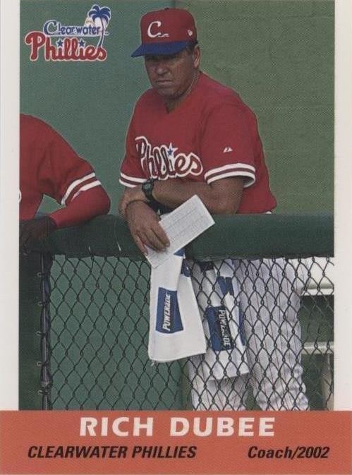 2002 Grandstand Clearwater Phillies - Rich Dubee (RC) for sale online ...