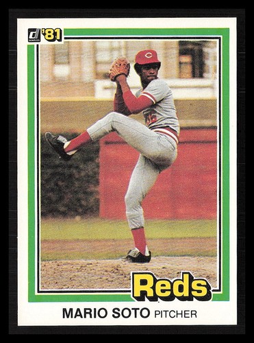 Mario Soto 1981 Donruss #63 Cincinnati Reds | eBay